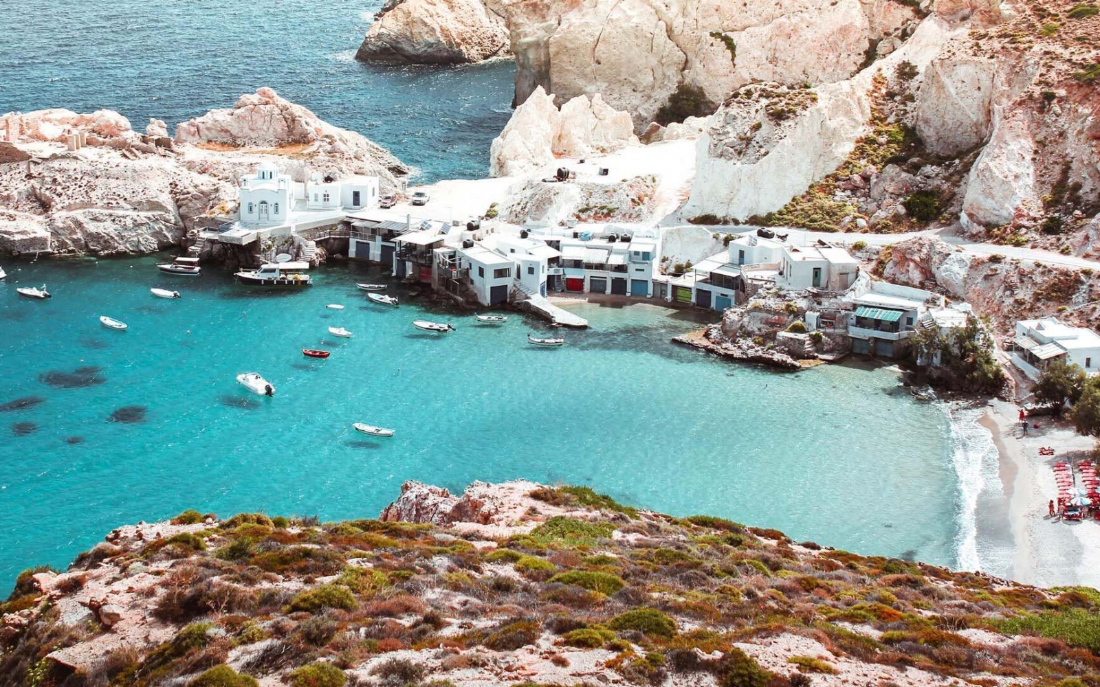 Firopotamos Beach Argo Milos Studios Adamas Milos Island Greece Firopotamos Beach Argo Milos Studios Adamas Milos Island Greece